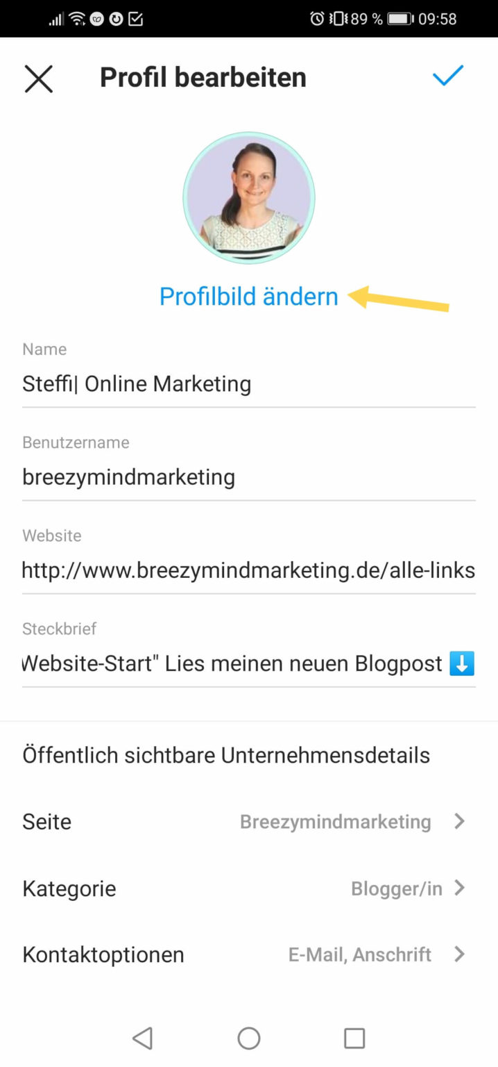 Wie du das perfekte Instagram Profilbild erstellst
